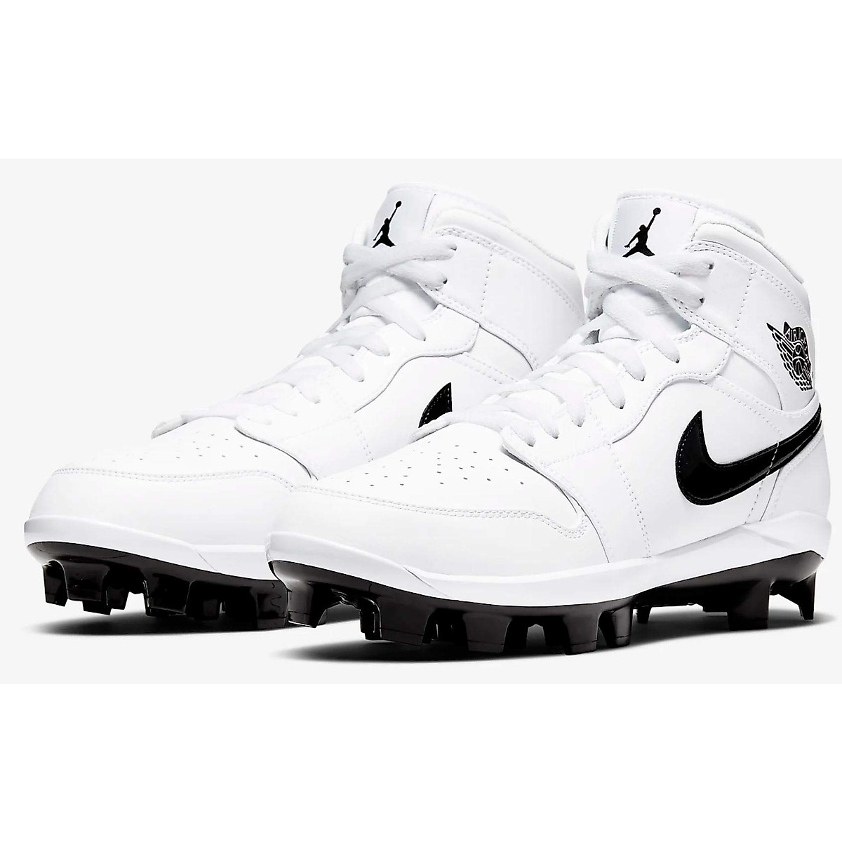 Jordan 1 Retro MCS Mens Av5354-100 Size 12 White/Black-Black