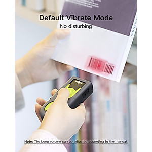 Inateck Bluetooth Scanner 2D Barcode Scanner 2.4Ghz USB Adapter, Screen Scanning, Exclusive Shortcuts, BCST-42