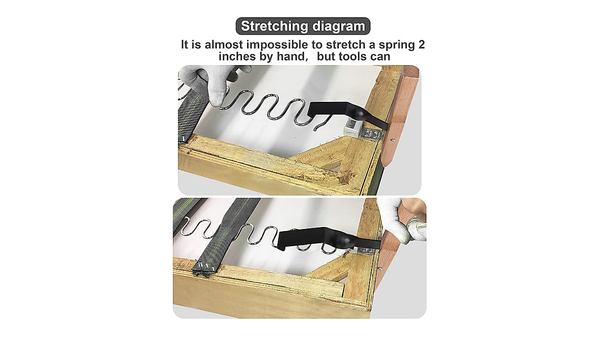 GUORUNJIA Spring Puller Tool - Quick Sofa Repair Kit