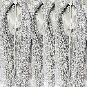 10 Packs Crystal Flash Fly Tying Material Hook Lure Flash Flies Decorating Holographic Tinsel Krystal Flashabou Sparkle Dry Streamer for Fishing Lure Dry Flies Making Supplies
