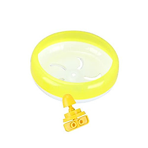 GARVALON 1Pc Small Animal Toy Pet Toy Hamster cage Hamster Toys for Small Jogging Wheel Hamster Hedgehog Supplies Pet Exercise Hamster House Animal Toys Chinchilla Toys Small pet Runner