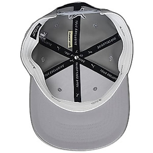 Puma Golf Men's P Cap, Ash Gray-Navy Blazer, OSFA