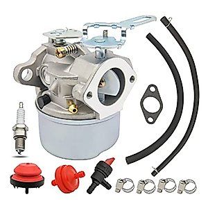 640084B Carburetor Snow Blower Carburetor Carb Compatible for Tecumseh 5HP MTD 632107A 632107 640084 640084A Toro 521 Snow Blower HSSK40 HSSK50 HS50 LH195SA - for 640084B Snow Blower Carburetor