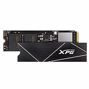 XPG 2TB GAMMIX S70 Blade - Works with Playstation 5, PCIe Gen4 M.2 2280 Internal Gaming SSD Up to 7,400 MB/s (AGAMMIXS70B-2T-CS)