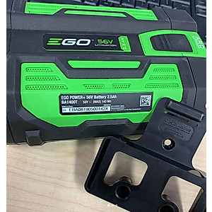 StealthMounts Battery Holder Compatible with EGO 56V (4 Pack) - Black | StealthMounts Battery Mounts for EGO | Mount for EGO 56V | Made in the UK