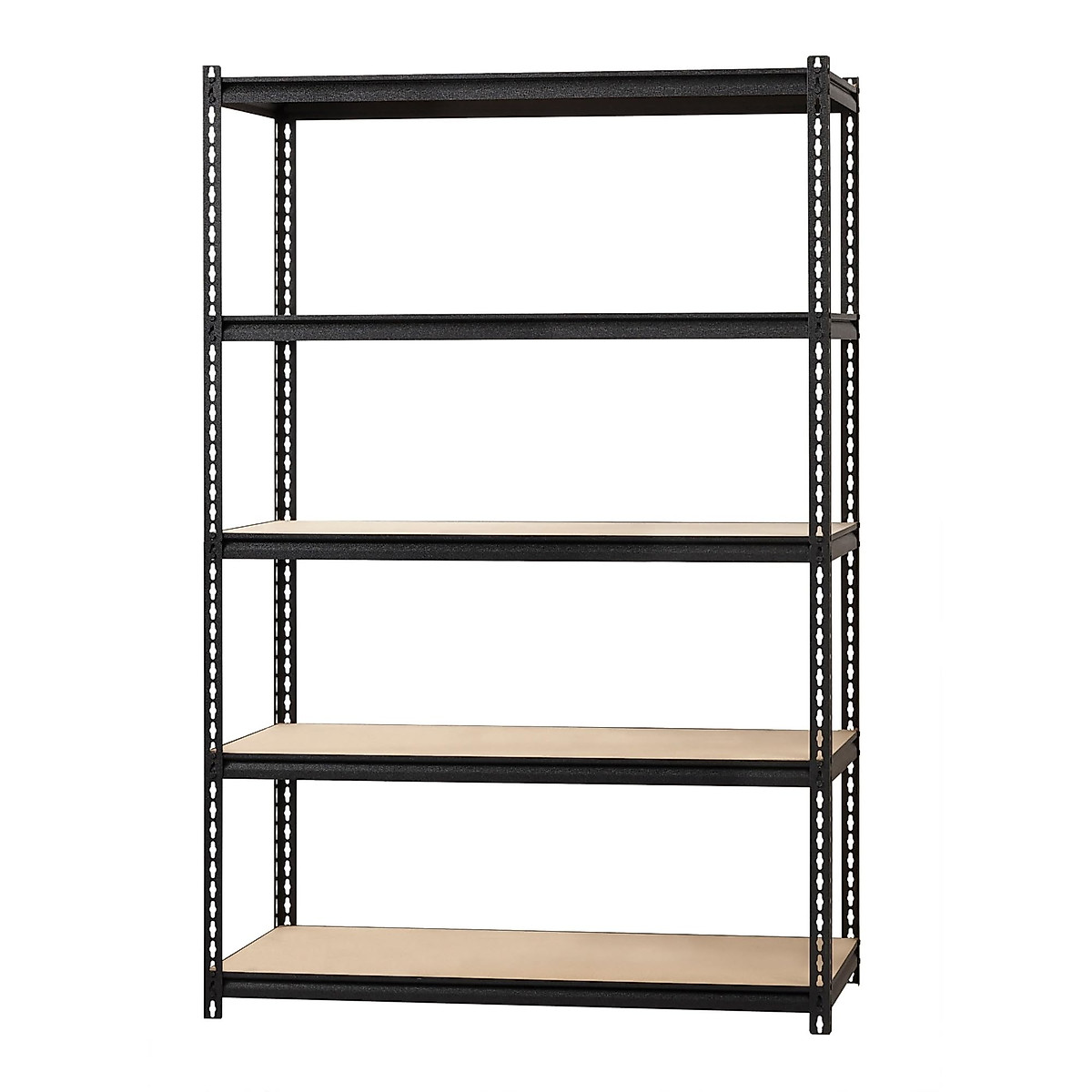 Lorell 2,300 lb Capacity Riveted Steel Shelving