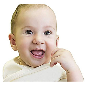 GOTS Certified 100% Organic 5 Piece Basic Essentials Layette Set for Newborn Baby Boys and Girls White