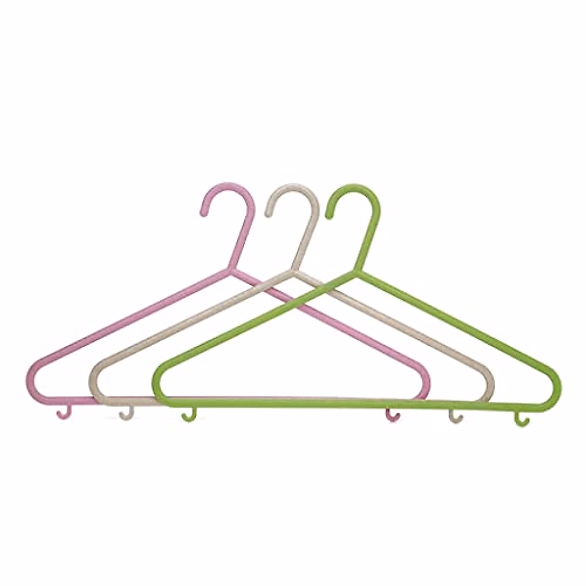 EYHLKM Multifunctional Adult Plastic Hanger Clothes Coat Skirt Hanger Clothes Hanger ( Color : Gray , Size : 37*20.5cm )