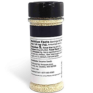 Amazon Brand - Happy Belly Sesame Seed, 3 ounce (Pack of 1)