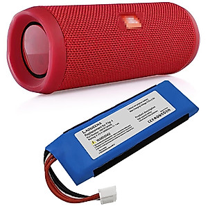 LAQUEENA GSP872658G 4000mAh Battery Compatible with JBL Flip 4, Flip 4 Special Edition Waterproof Bluetooth Speaker with Tools Battery Part NO Flip4 GSP872693 01 3.7V