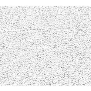 Vinyl Fabric Champion Snow White Fake Leather Upholstery / 54" Wide/Sold by The Yard