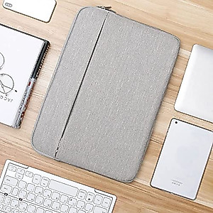 AtailorBird Laptop Sleeve 15.6 inch Notebook Protective Bag Carrying Case Waterproof Anti-Scratch&Anti-Shock for Ultrabook Tablet Cover - Grey