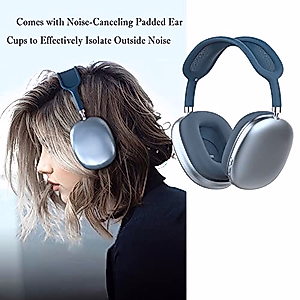 LOERSS P9 Wireless Bluetooth Headset with Microphone, Noise Cancelling Headphones, Stereo Sound Headphones, Sports Headphones for Games