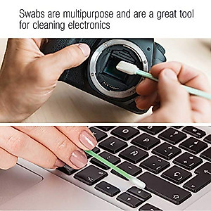 U.S. Art Supply 30 Alcohol Ink Blending Swabs - Foam Tip Brushes, Assorted Shapes and Sizes - Mixing, Blending, Re-Wet, Lift Ink, Dye, Paint, Drawing on Yupo Paper, Art and Craft Mediums, Epoxy Resin