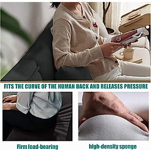 SAMERY Futon Sofa Bed Couch and Sleeper Sofas for Living Room, Faux Leather Convertible Folding Sofa Bed Couch and Loveseat for Small Space with Side Pockets Armrest and Sturdy Legs (Black)