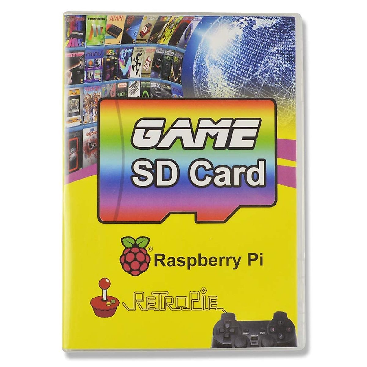 Raspberry 3B 3B+ Compatible Game Card 128GB Loaded More Than 8000 Stand-Alone Games Retro Arcade Games and 3D Video Preview Plug and Play in Emulation Simulation RETROPIE’s Simulation Game