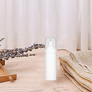 150ml White Empty Plastic Foam Pump Bottles, Soap Pump Dispenser Bottles for Travel Bathroom Kitchen Sink Countertop (3Pcs)