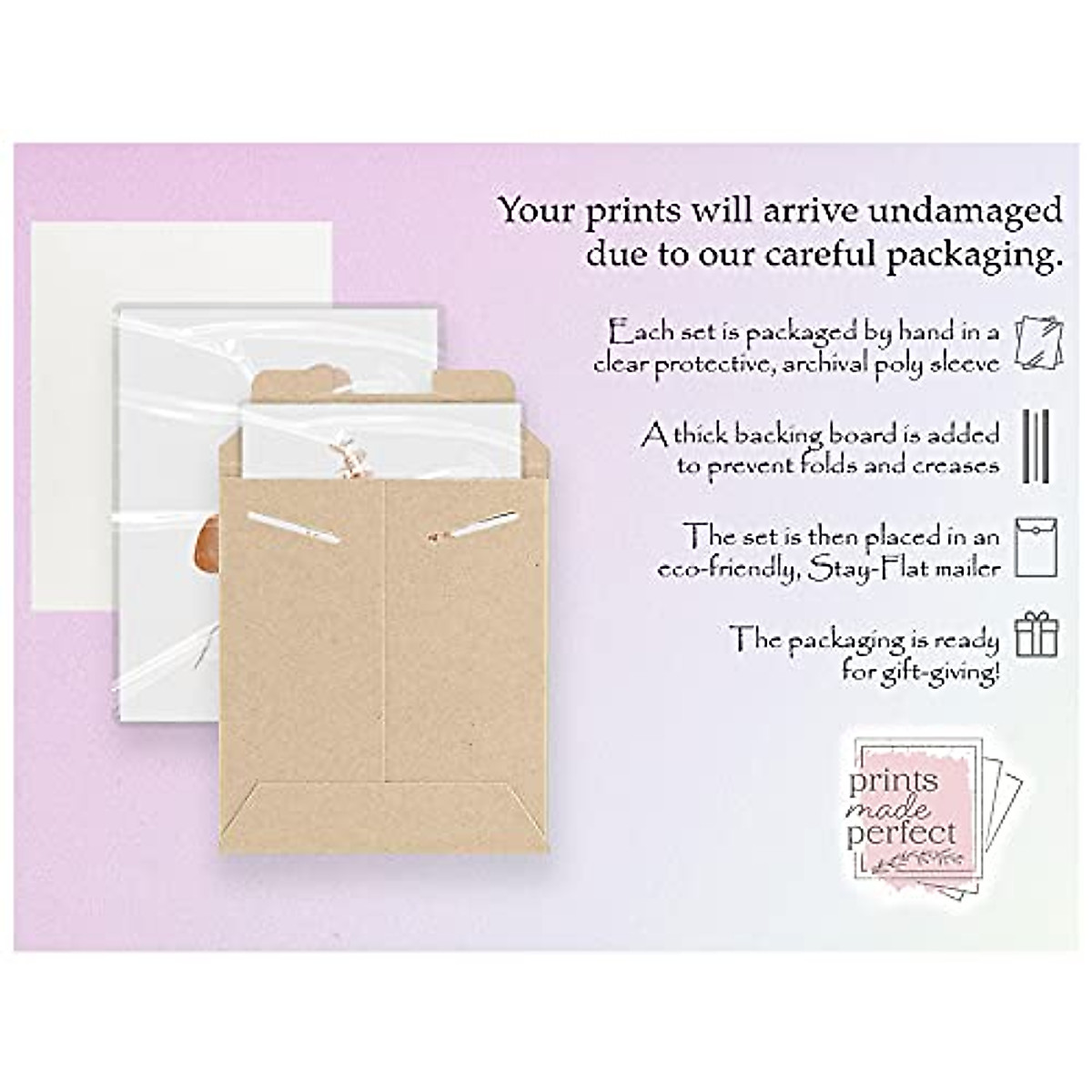 Botanical Prints Wall Art - Watercolor Eucalyptus Leaf Prints (Set of 4) - 8x10 - Unframed