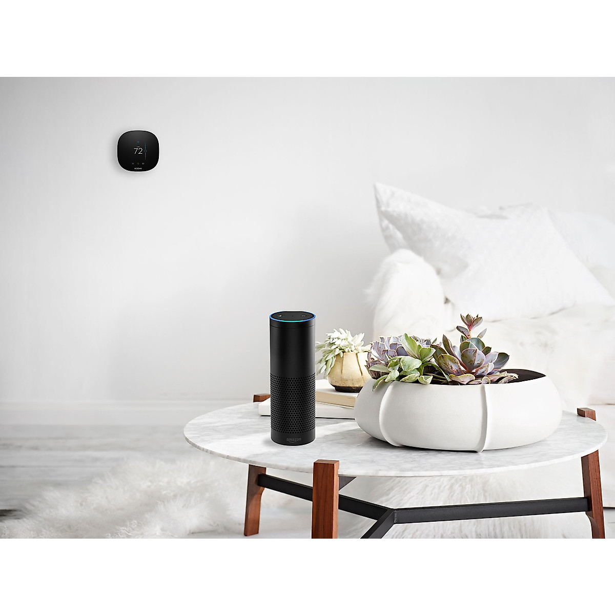 ecobee EB-STATe3L-01 3 Lite Thermostat, Wi-Fi, Works with Amazon Alexa