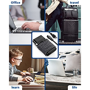 65W USB-C Chromebook Charger for HP Chromebook 14 X360 /Spectre x360/ HP Envy x360 ZBook Firefly G9 HP Elite Dragonfly G2 Type C Power Supply Cord