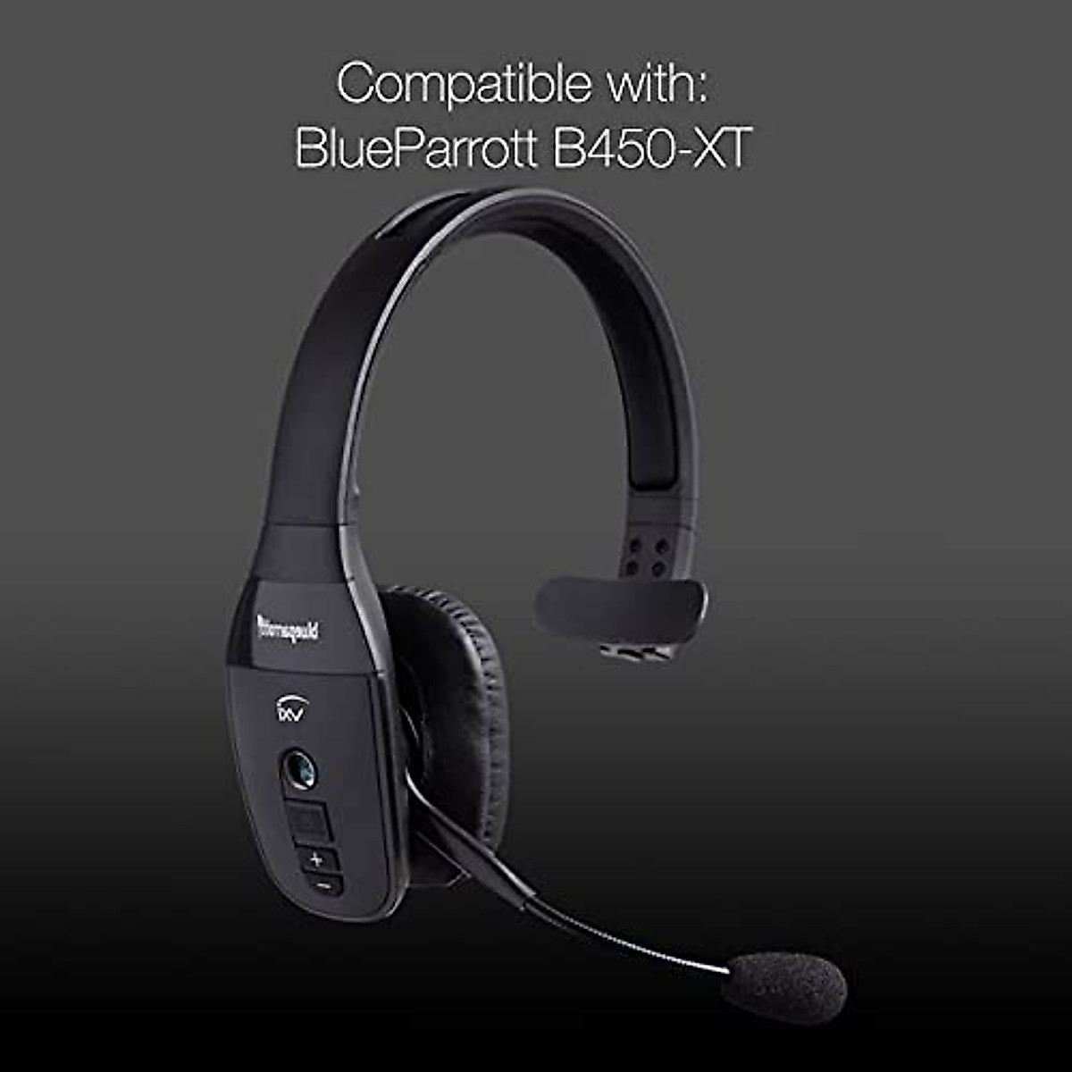 BlueParrot B450-XT Cushion Kit - Includes Foam and Leatherette Replacement Ear Cushions, Four Foam Windscreens (for B450-XT only - 1st Gen Prior to May 2020) VXI-204019-B