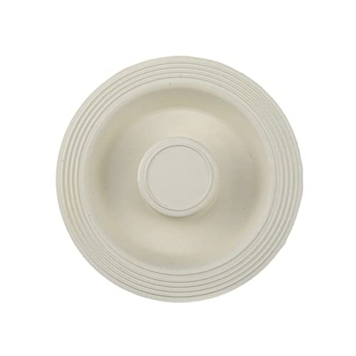 Faotup 2Pcs White Rubber Sink Stoppers Bathtub Stoppers Sink Stopper for Bathroom Laundry Drain Sink Stoppers Universal, 4.01"x4.01"x0.98"