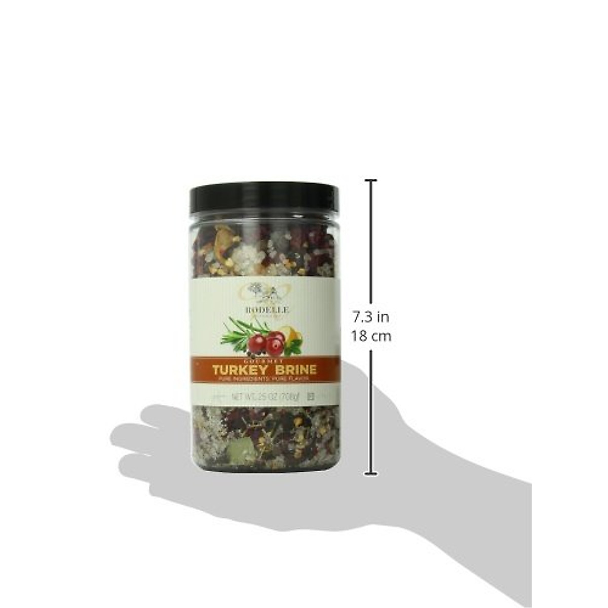 Rodelle Turkey Brine Gourmet Spice Blend Net Wt (25 Oz),, ()