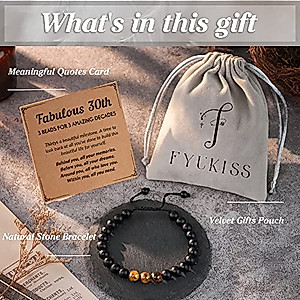 FYUKISS 30th Birthday Gifts for Him, Best Gifts Ideas for 30 Year Old Men Husband Boyfriend Brother Dad