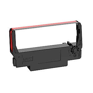 Bigger 24 Pack Compatible Ribbon Replacement for ERC-30, ERC 30 34 38 B/R Compatible Ribbon Used with Epson ERC30 ERC34 ERC38 NK506 Printer (Black and Red)