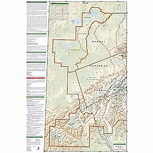 Denali National Park and Preserve Map (National Geographic Trails Illustrated Map, 222)