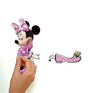 RoomMates RMK2554SCS Disney Minni Mouse Fashionista Peel and Stick Wall Decals