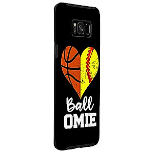 Galaxy S8+ Ball Omie Heart Funny Softball Basketball Omie Case