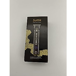 Suttik Professional Hair & Beard Trimmer for Barber, T-Blade Hair Edgers Clippers, Gold Knight Close-Cutting Trimmers, Cordless Clippers for Hair Cutting, Gift for Men