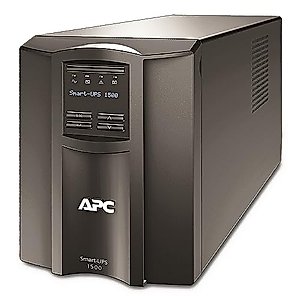 APC 1500VA Smart UPS with SmartConnect and Network Card, SMT1500CNC, Sinewave UPS Battery Backup, 120V, Line Interactive Uninterruptible Power Supply
