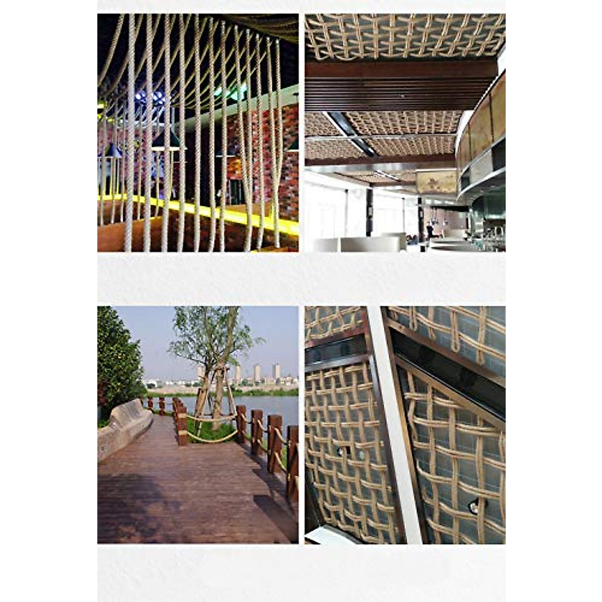 3/4" X 100' Treated Manila Rope Boat Docks Tree Farm Dock Deck