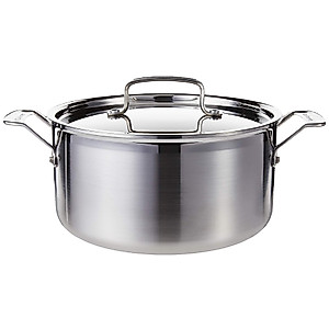 Cuisinart MultiClad Pro Stainless 6-Quart Saucepot with Cover & MultiClad Pro Stainless Steel 1-1/2-Quart Saucepan with Cover