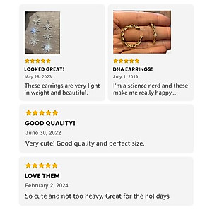 Blingsoul Silver Star Earrings – Elegant Dangle Style Stars Silver Rhinestone Earrings for Women | [J100018] Star Earring