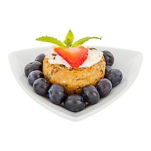 Restaurantware 4 Inch x 4 Inch Porcelain Appetizer Plates 10 Triangle Dipping Plates - Microwave-Safe Oven-Safe White Porcelain Sauce Dishes Chip-Resistant For Desserts Condiments Snacks