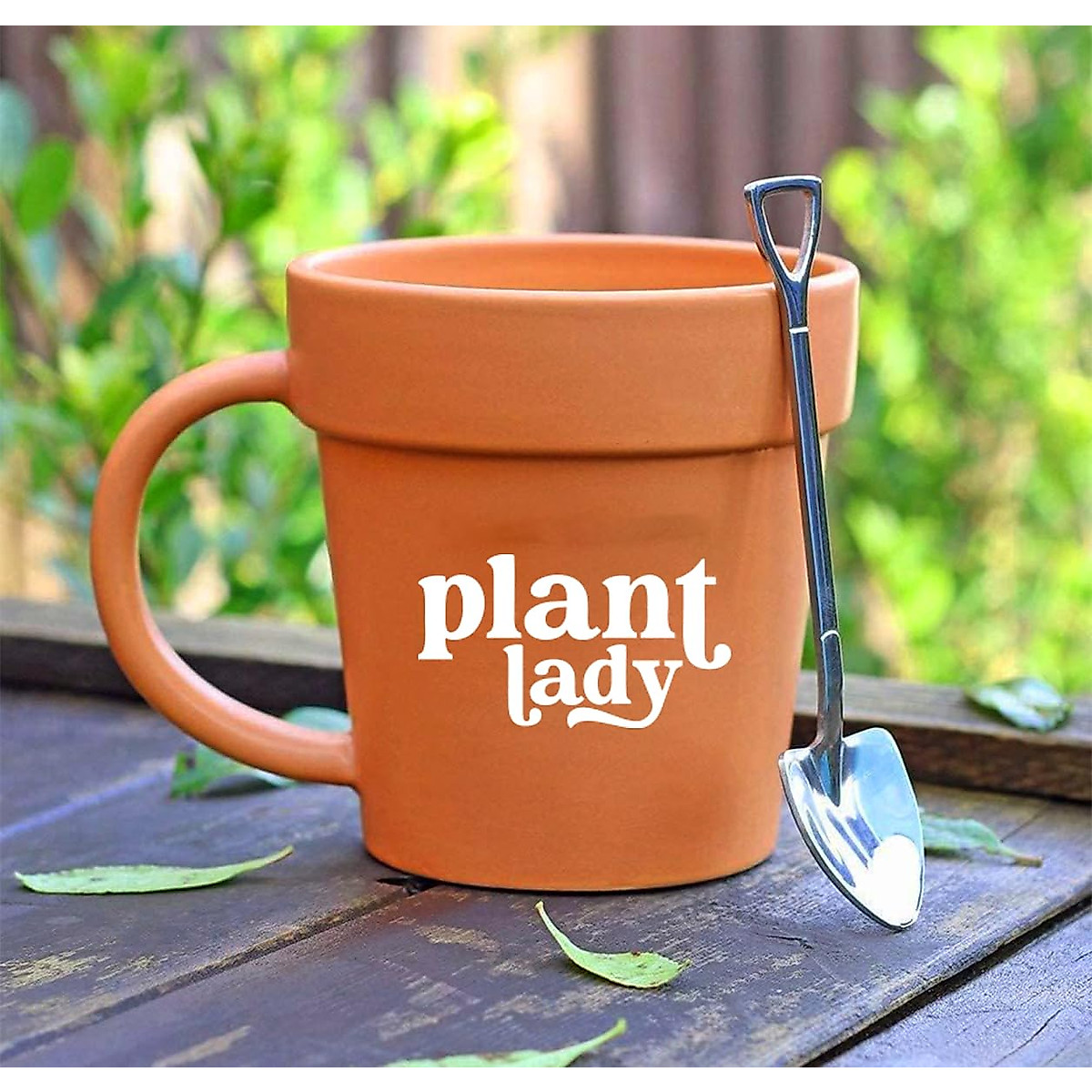 Funny Mug (Lady) HandMade Gardening Gifts for Women Unique - Plant Gifts for Plant Lovers - Plant Lady Mug - Gardener Gifts for Her - Plant Pot Cup