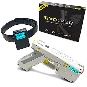 Evolver Laser Tag Gun with Headset Sensors | 2 Player Set | Backyard Royale Bundle | Swap Skins to Transform Your Blaster | The Only Swappable Skin Laser Tag System | Brought to You by Swaptx