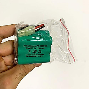 XB2950 Shark Battery 7.2v 1200mAh V2950 V2950A V2945Z V2945 Carpet Sweeper Ni-MH Pack