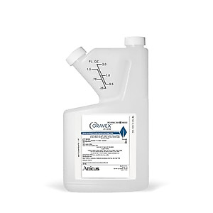Gravex 20 EW (16 oz) Fungicide by Atticus (Compare to Eagle 20EW) - Myclobutanil Systemic Fungus Control for Lawns, Landscapes, and Greenhouses