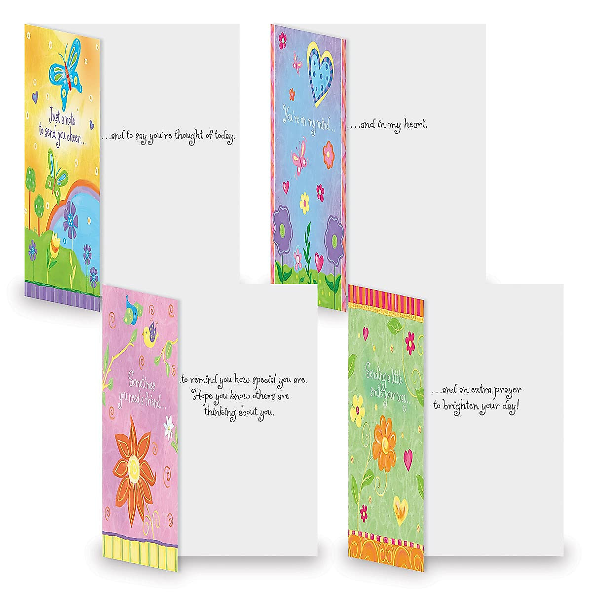 Susan Winget Studio All Occasion Greeting Cards with Seals - Set of 40 (20 Designs), Large 5 x 7 Inch Cards, Birthday, Sympathy, Get Well