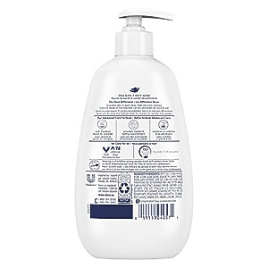 Dove Advanced Care Hand Wash Shea Butter & Warm Vanilla 4 Count for Soft, Smooth Skin, More Moisturizers than the Leading Ordinary Hand Soap, 12 oz