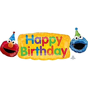 Elmo and Friends 2nd Birthday Supplies Decorations Balloon kit