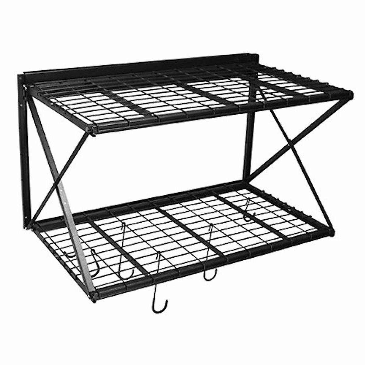 Proslat 60014 ProRack Mega Bundle Wall Mount Storage System, Charcoal Granite, 144" x 28" x 28"