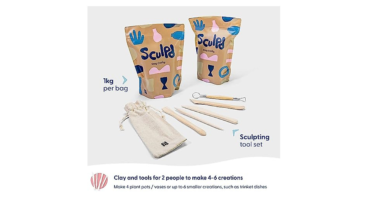 Sculpd Pottery Kit - Ultimate Starter Kit for Beginners