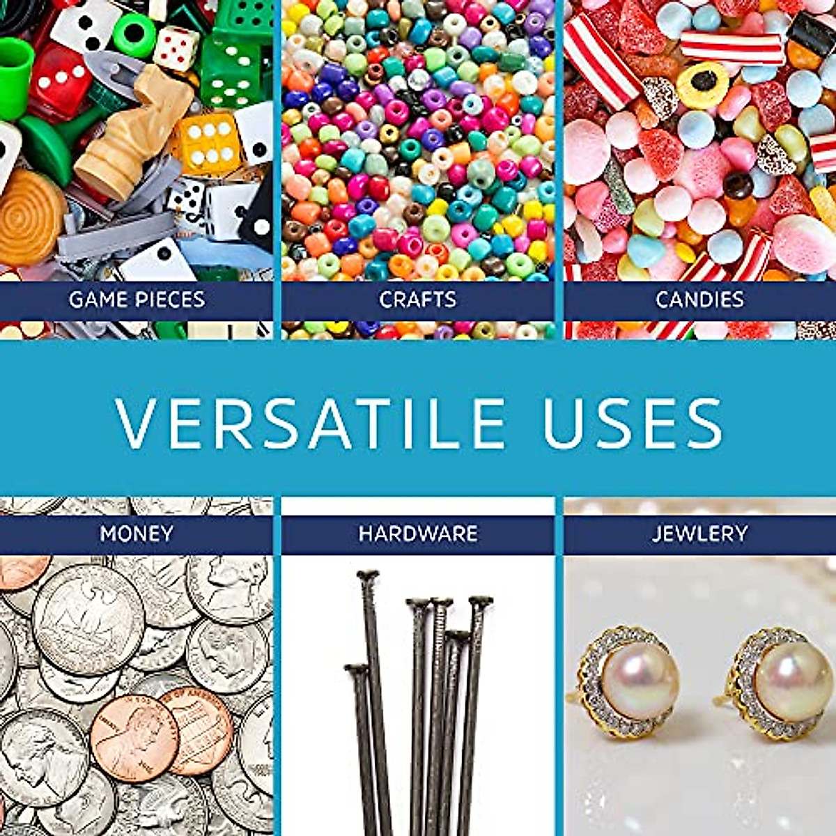 Clear Plastic Reusable Zip Bags - Bulk GPI Case of 1000 3" x 4" 2 mil Thick Strong & Durable Poly Baggies with Resealable Zip Top Lock for Travel, Storage, Packaging & Shipping.