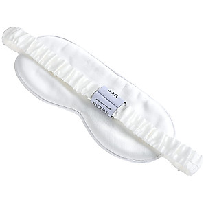 Silk Sleep Mask Light Blocking Luxury 100% Mulberry 19mm Silk Eye Mask Eye Cover Blindfold Ultra Soft Light & Comfy Anti Aging Skin Care with Travel Bag Gift Package