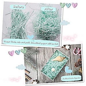 ZHODR Cut Paper Shred Filler for Gift Boxes,Easter Basket Filler, Filler for Wrapping Gifts, Crafting Activities, Display Merchandise, 8 oz (1/2 lb) Weight and Many Color Options(white)